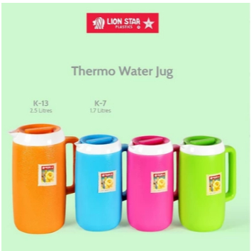 Jual LION STAR THERMO WATER JUG 1,7 DAN 2,5 LITER Teko Panas Teko Dingin Serbaguna | Shopee ...
