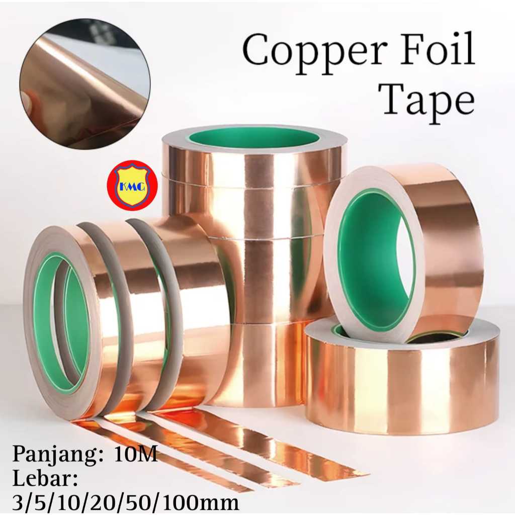 Jual Copper Foil Tape-Lakban Tembaga-Isolasi Tembaga-Serba Guna Bisa ...
