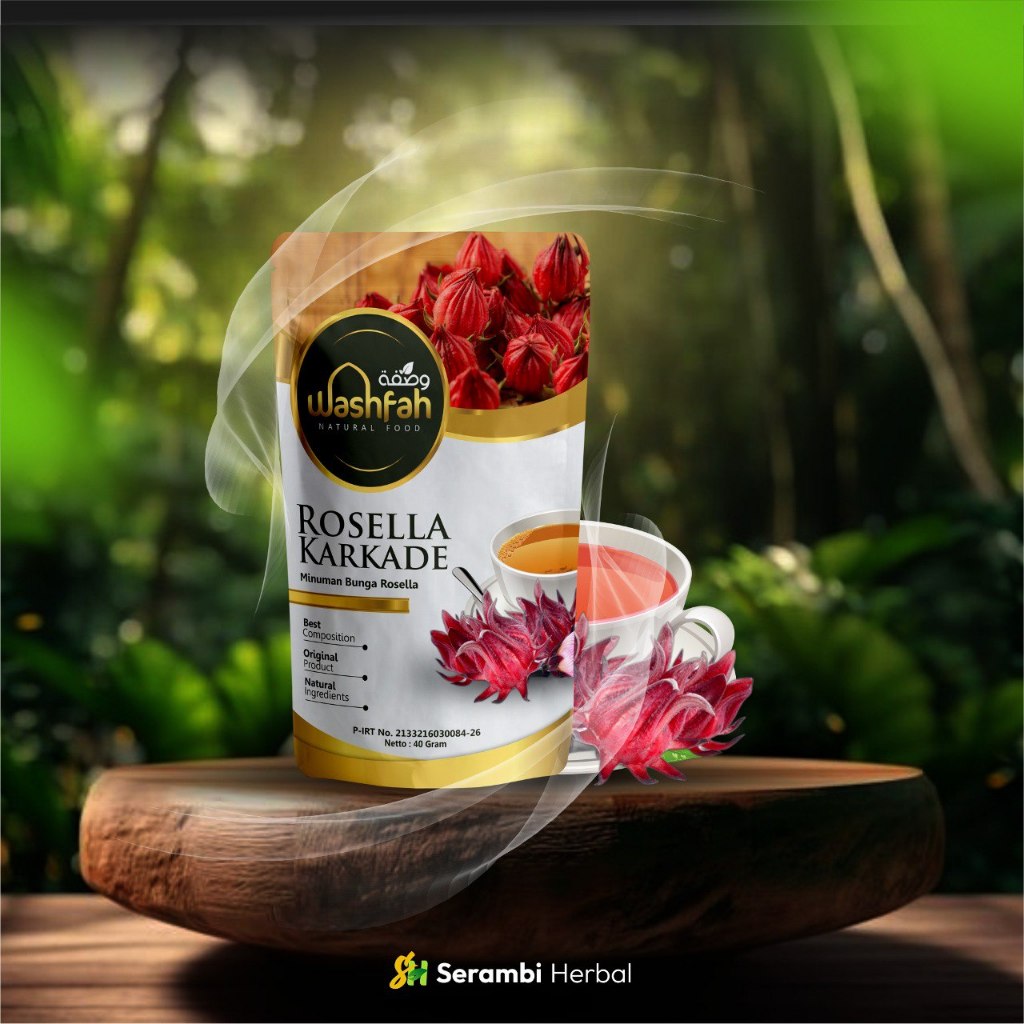 Jual Herbal Teh Bunga Rosella Karkade Premium Tradisional Isi 20 Bag ...