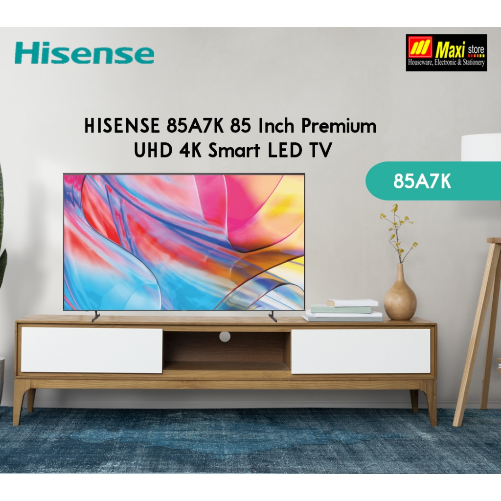 Jual HISENSE 85A7K 85 Inch Premium UHD 4K Smart LED TV - Garansi Resmi | Shopee Indonesia