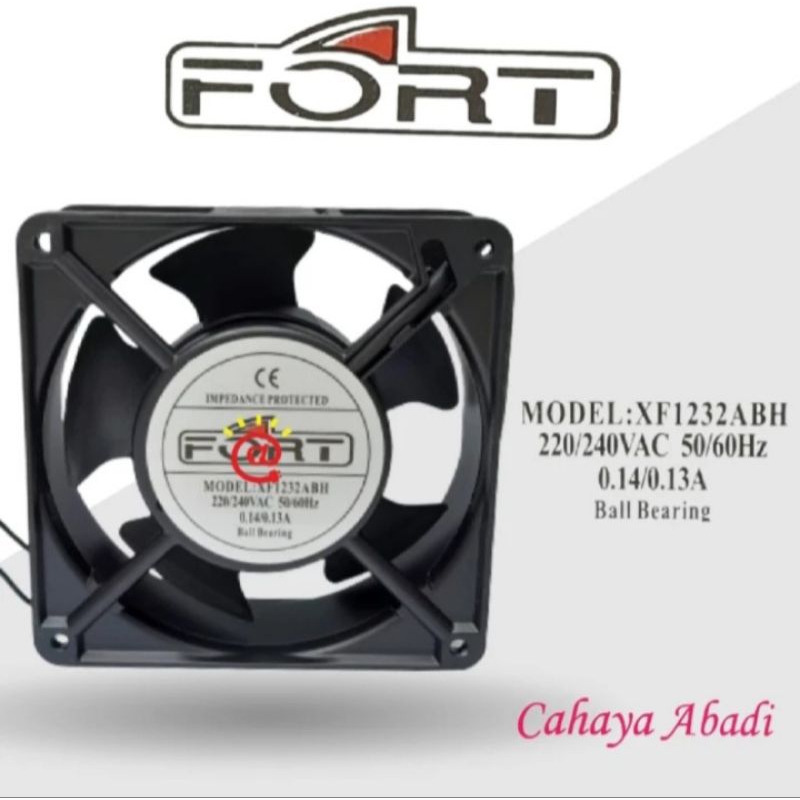 Jual Blower Fan / Cooling Fan 4" Kotak XF1232ABH FORT / Axial Fan ...