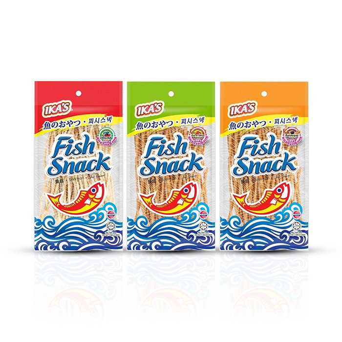 Jual IKA'S Fish Snack - Kerupuk Ikan - Camilan Ikan 30gr | Shopee Indonesia