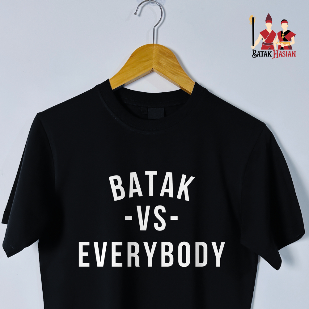 Jual BATAK VS EVERYBODY - Kaos Batak - Katun premium 100% - Batak ...