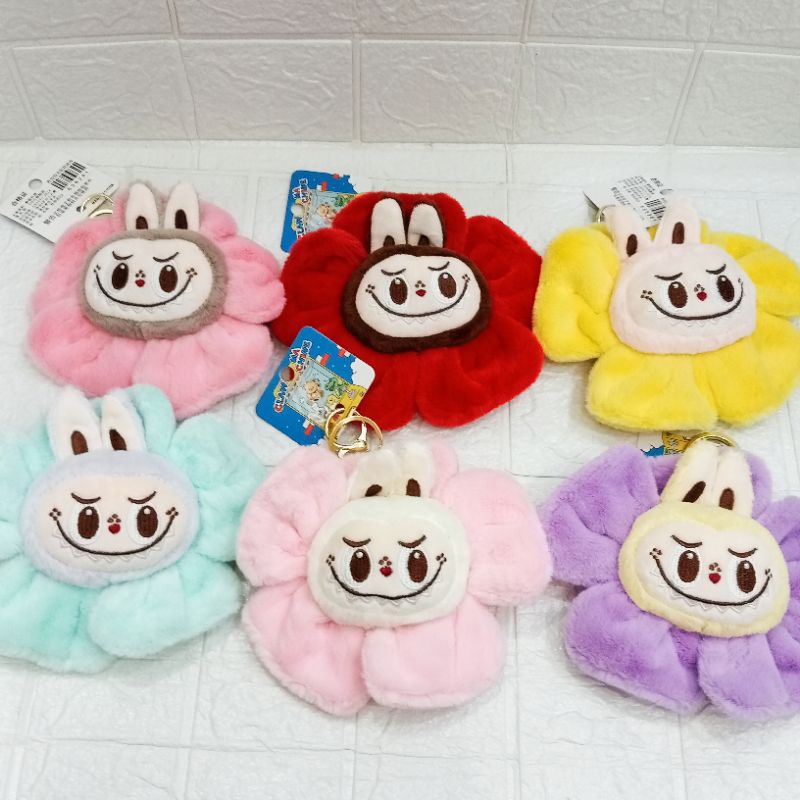 Jual Gantungan Kunci Labubu Bunga Premium | Shopee Indonesia
