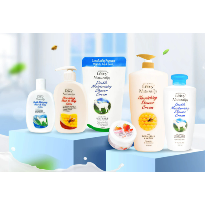 Jual Leivy Body Shower Cream | Hand Body Lotion |1150ml | 900m | 500ml ...