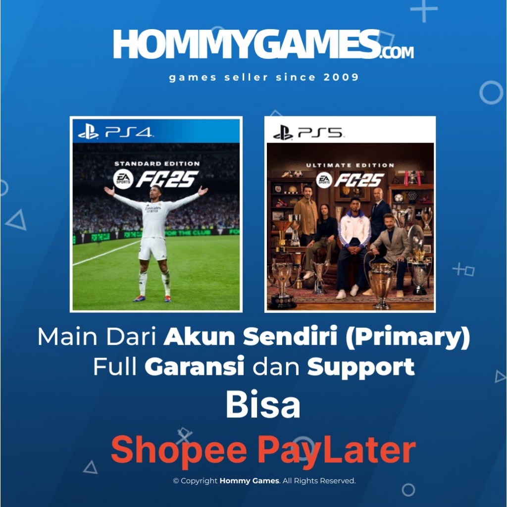 Jual EA SPORTS FC 25 Standard Edition & Ultimate Edition (FIFA 25) PS4 & PS5 Digital Games ...