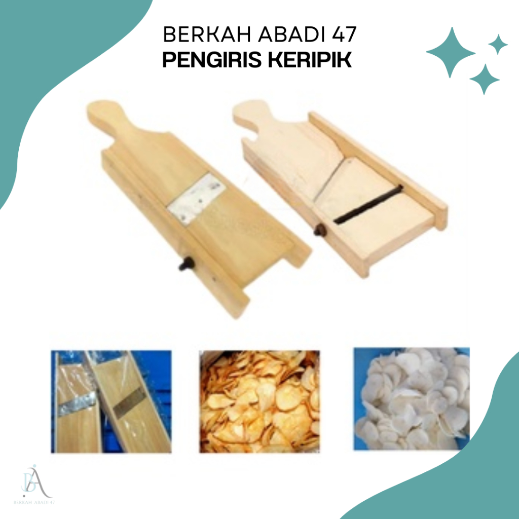 Jual Alat Pengiris Keripik Singkong Pisang Bahan Kayu Pinus Parutan ...