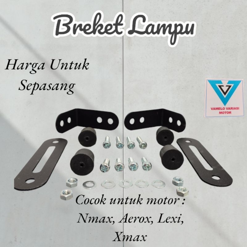 Jual Bracket Lampu Tembak Sorot Bracket Dudukan LED bBacket Spakbor ...