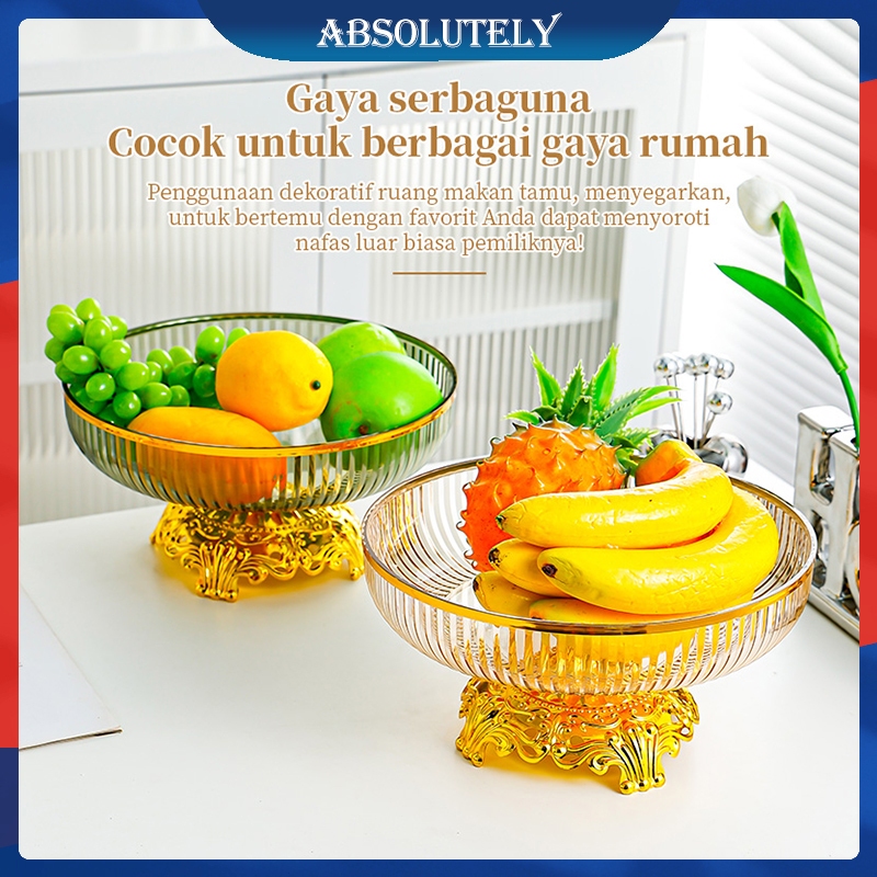 Jual Piring Buah Kaca Atas Yang Ringan Dan Mewah, Kotak Penyimpanan ...