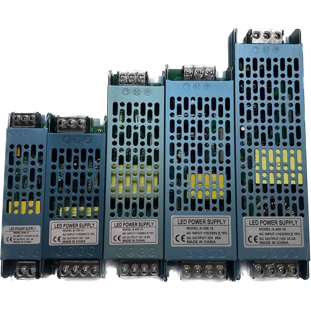 Jual Trafo Adaptor Led Strip Power Supply Slim DC 12V 5A/10A/16.6A/25A ...