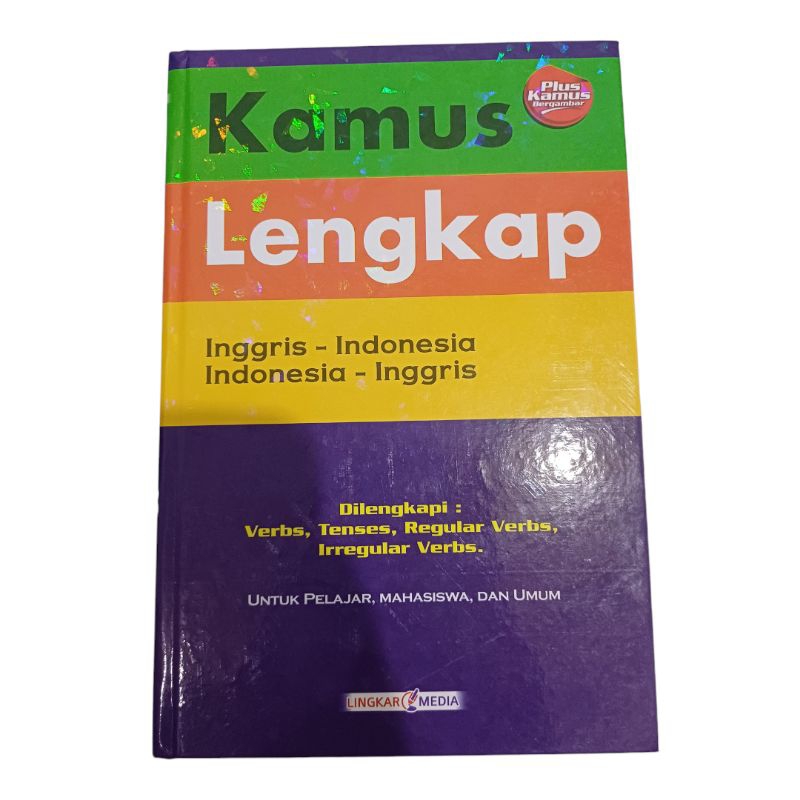 Jual KAMUS LENGKAP INDONESIA INGGRIS - INGRIS INDONESIA HARD COVER ...
