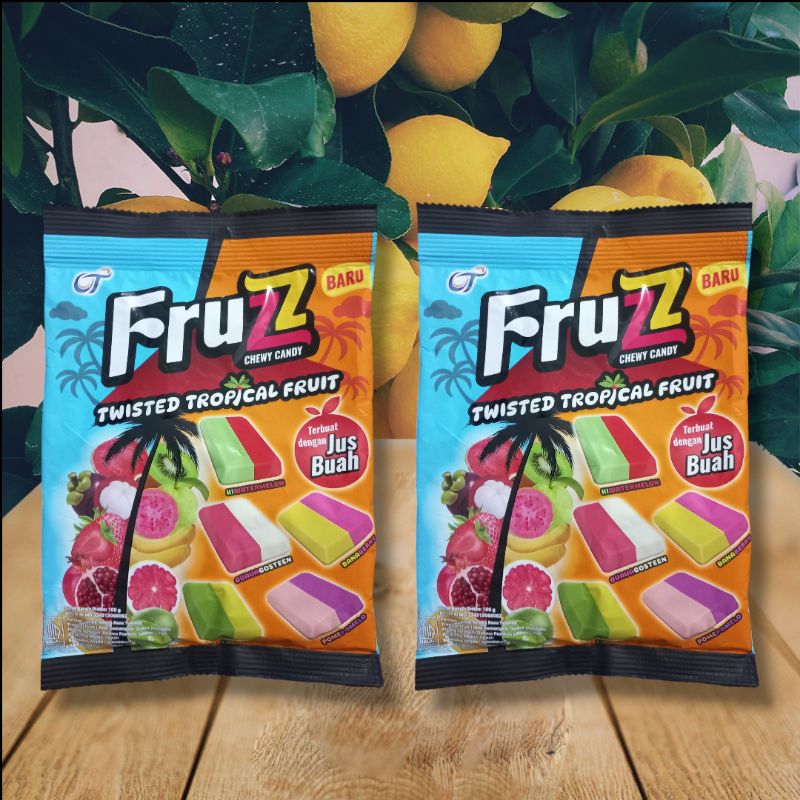 Jual Permen Fruzz Chewy Candy 100g | Shopee Indonesia