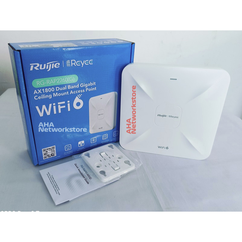 Jual RG RAP2260G Ruijie RAP2260-G AX1800 WiFi6 Dualband Gigabit Ceiling Access Point Ruijie RG ...