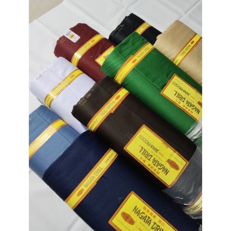 Jual kain NAGATA DRILL ORI grade A meteran | Shopee Indonesia