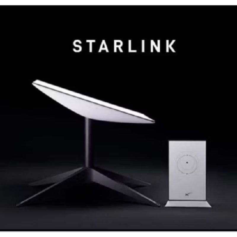 Jual STARLINK Standar Internet Kit Satellite Antena & Wifi Router Kit ...