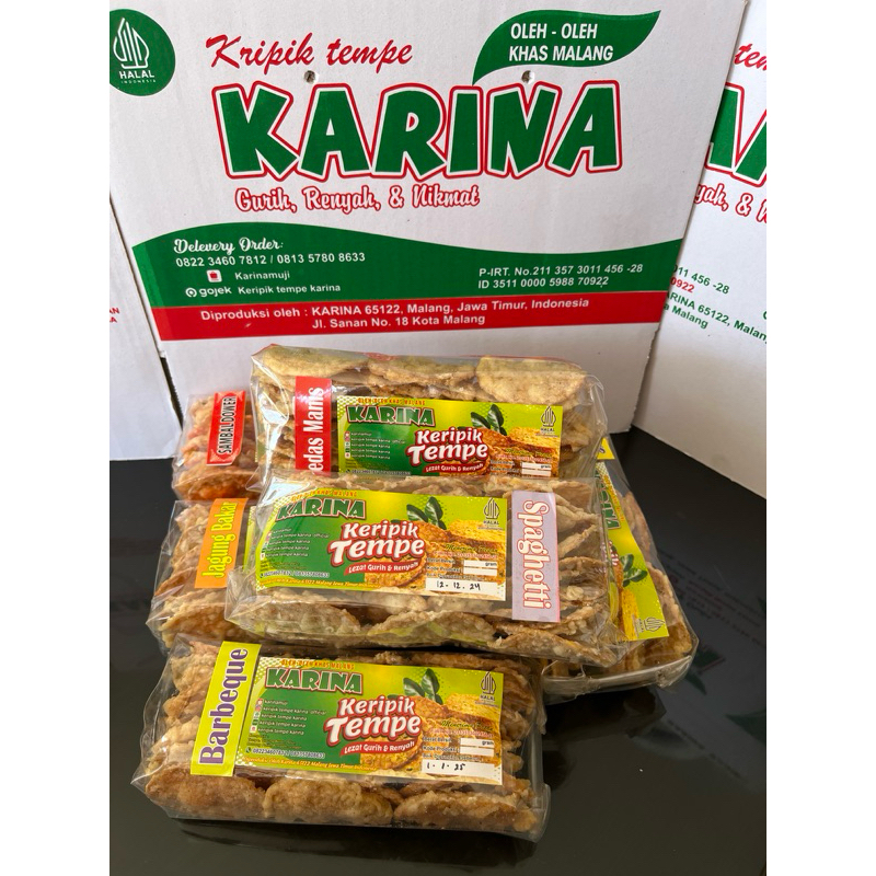 Jual Paket Keripik Tempe isi 6pcs | oleh-oleh khas malang | keripik ...