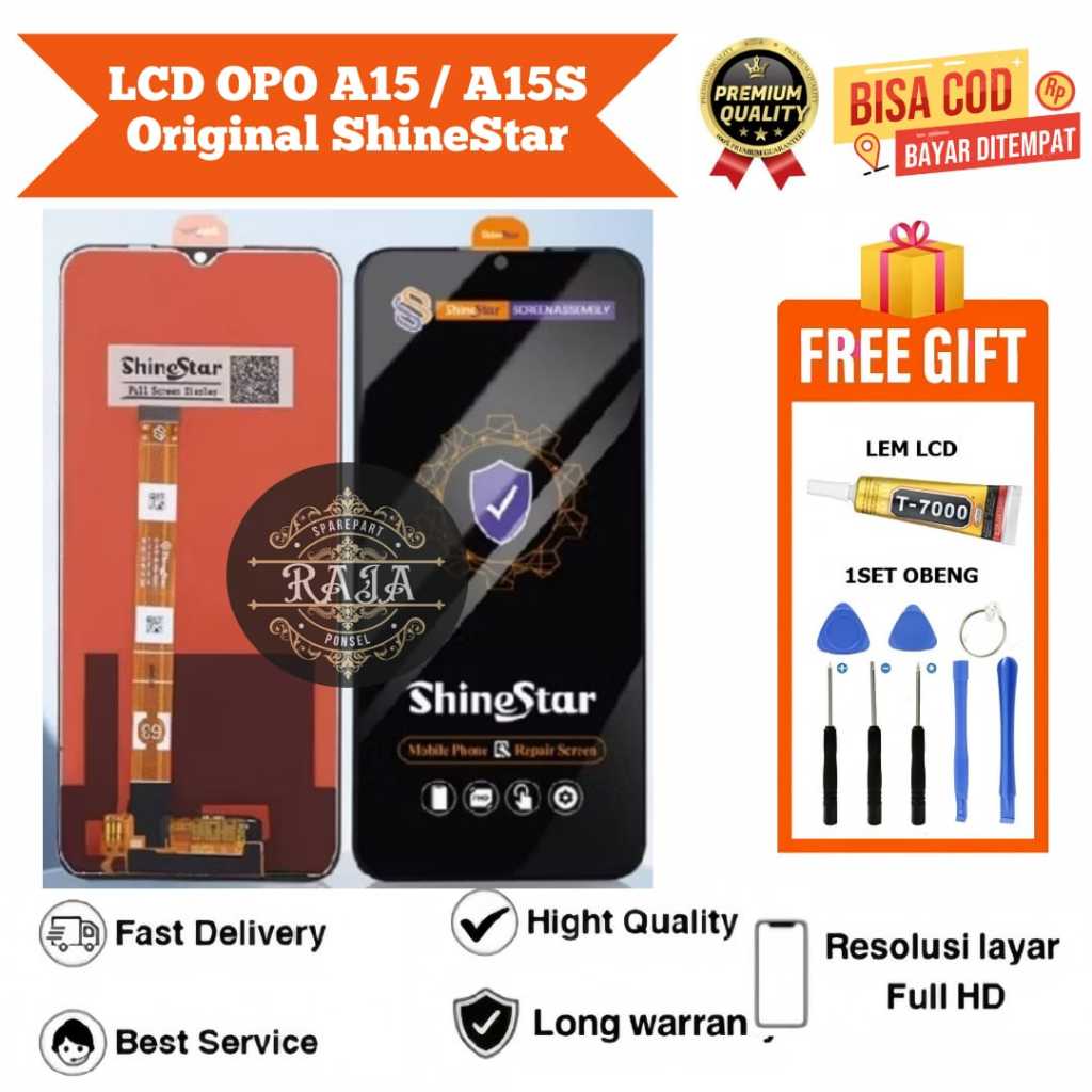 Jual Lcd Touchscreen OPO A15/ A15S ORIGINAL SHINESTAR / Lcd Touchscreen ...