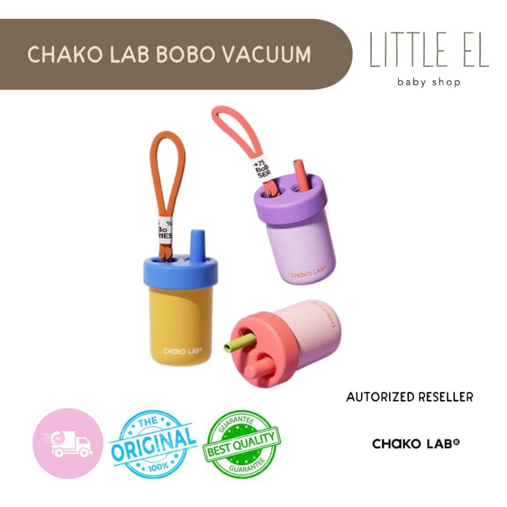 Jual CHAKO LAB Bobo Vacuum Cup Insulated Thermos 485ml - Pastel Color ...