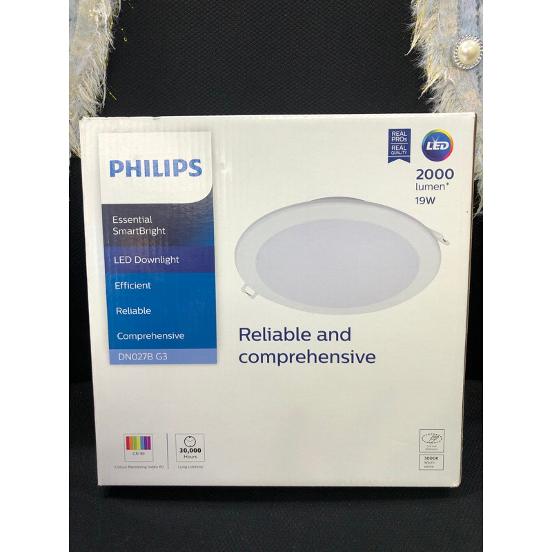 Jual lampu downlight LED DN027B G3 DN 027B 19w 19 w 19 watt 19watt PHILIPS | Shopee Indonesia