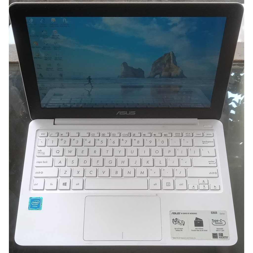 Jual Laptop Atau Netbook Asus E202S 12inch WarnaPutih | Shopee Indonesia