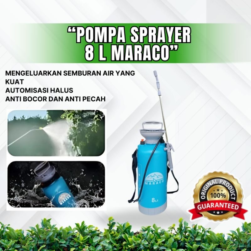 Jual POMPA SPRAYER 8 LITER MARACO BIRU TANAMAN (POMPA SPRAYER 8 LITER ...