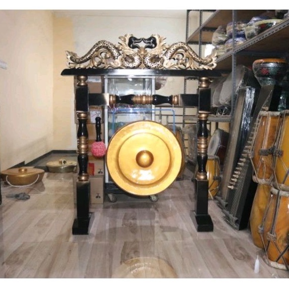 Jual Gong Diameter 55cm Besi Kuningan Full Set | Shopee Indonesia