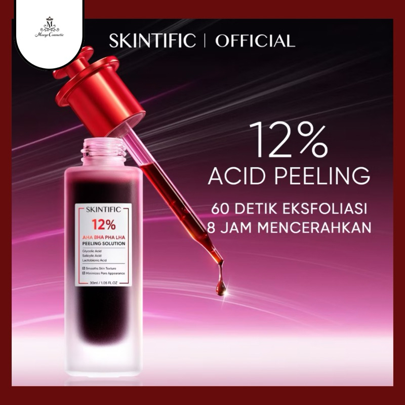 Jual Skintific 12% AHA BHA PHA LHA Peeling Solution | Shopee Indonesia
