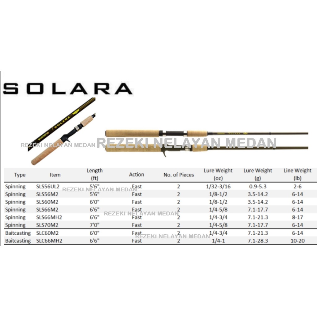 Jual Joran SHIMANO Solara 2024 | Joran Murah SHIMANO Bahan Aeroglass | Shopee Indonesia