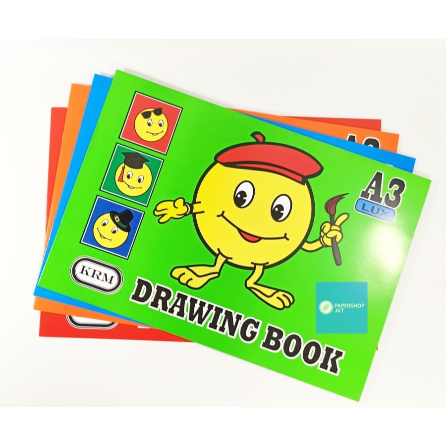 Jual Buku Gambar A3 / Drawing Book/ SKETCHBOOK / BUKU SKETSA A3 isi 10 ...