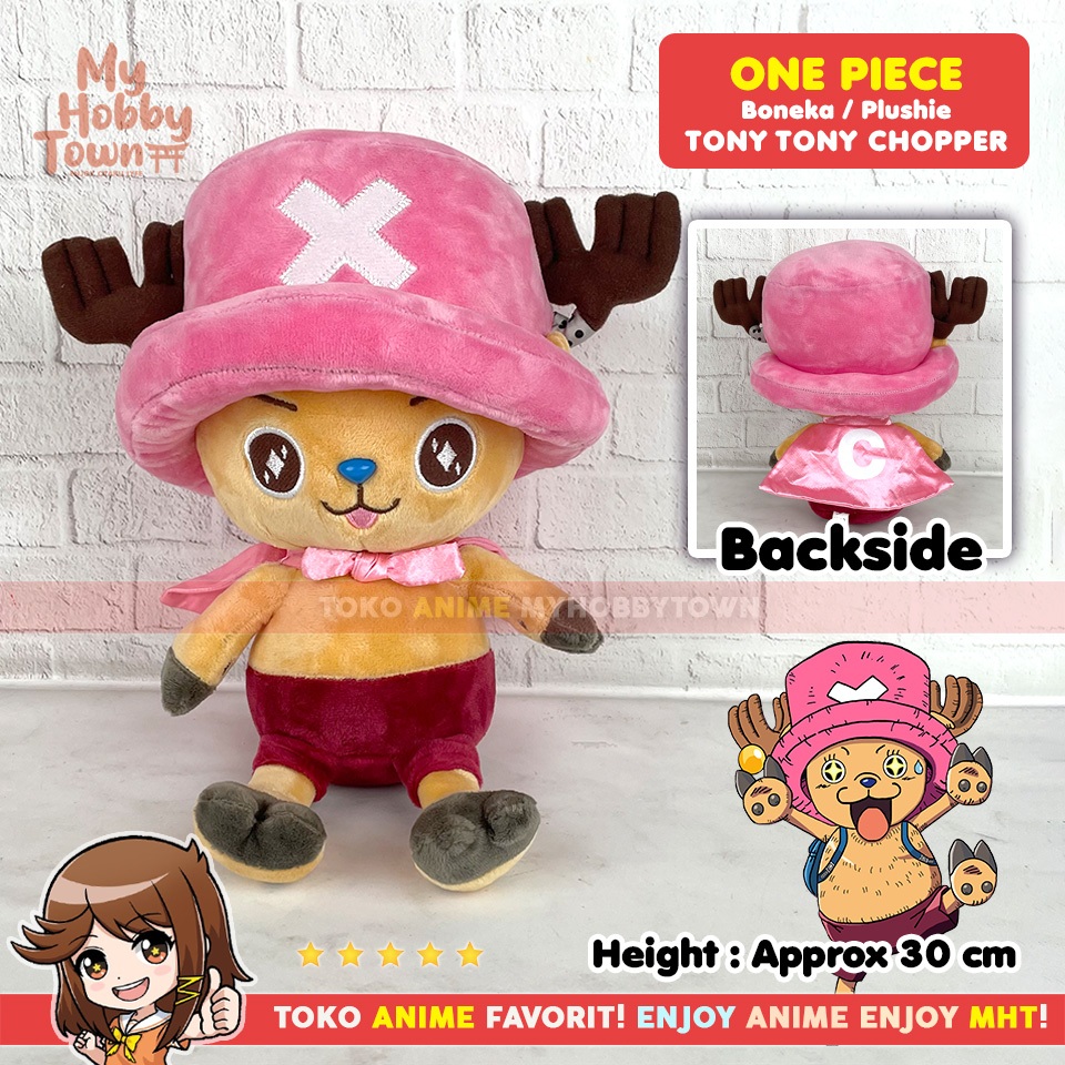 Jual Boneka Anime Karakter ONE PIECE Tony Tony Chopper Plush Plushie ...