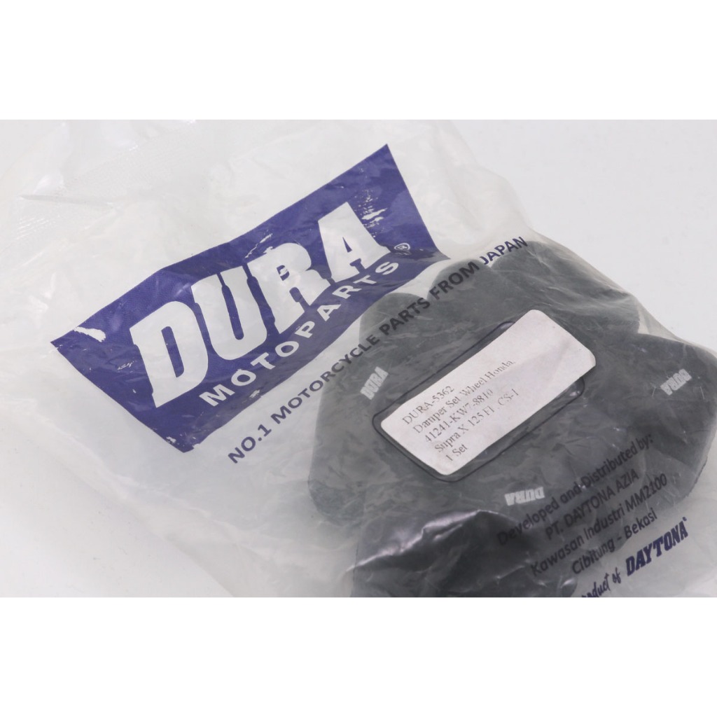 Jual Dura Damper Set Wheel Supra X 125 41241-KW7-8810 Karet Tromol by ...