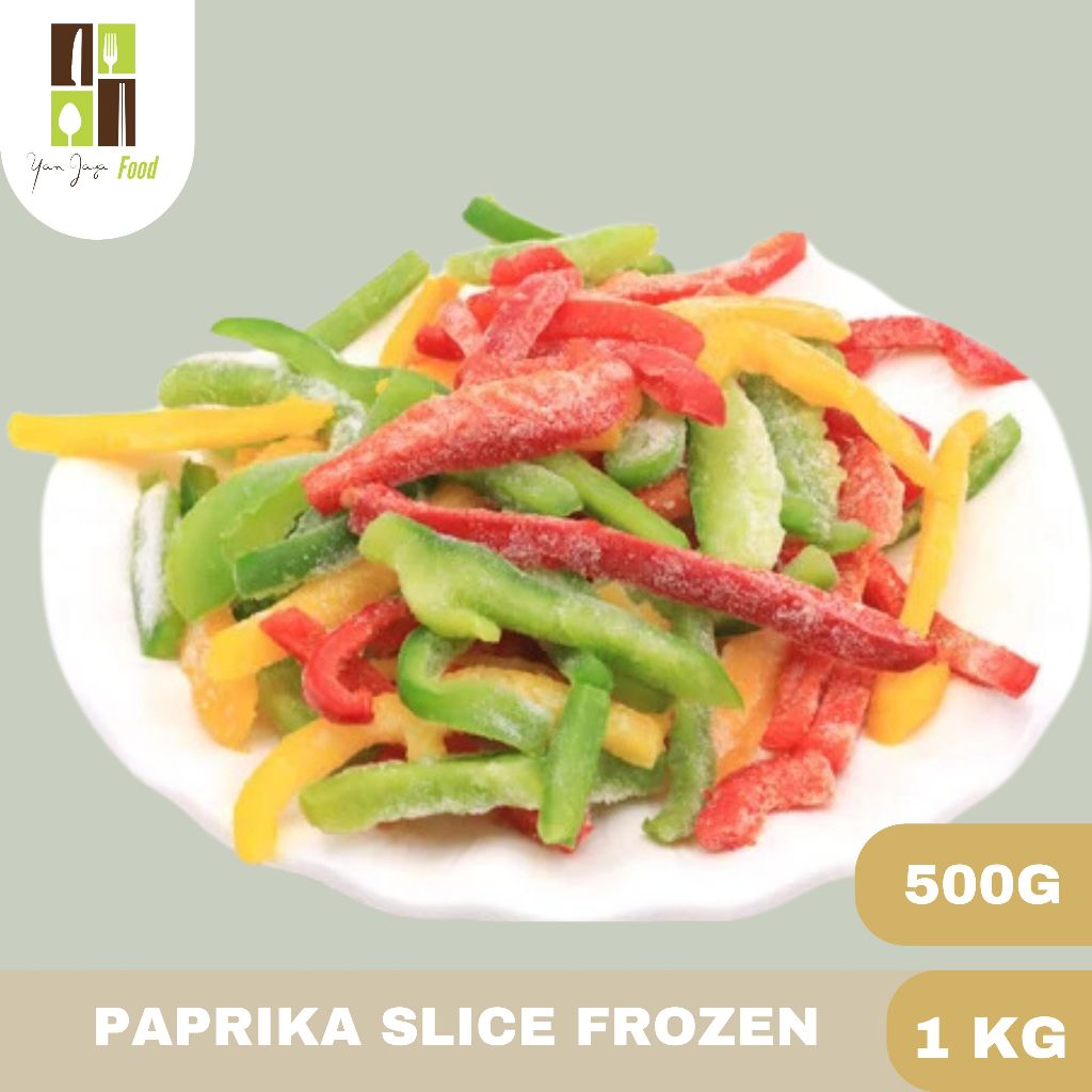 Jual Mixed Pepper Slice Frozen / Paprika Slice Campur / Paprika Beku ...