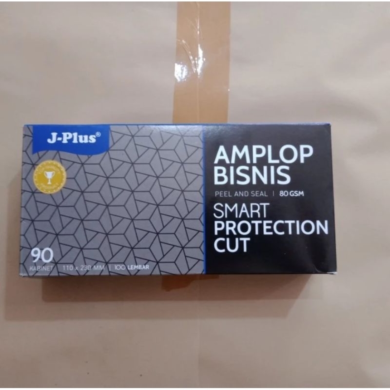 Jual (100 bj) Amplop Putih J+ J-Plus Lem Seal 80 gsm JPlus Polos ...