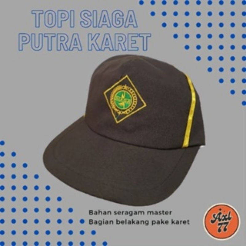 Jual TOPI PRAMUKA SIAGA PUTRA KARET | Shopee Indonesia