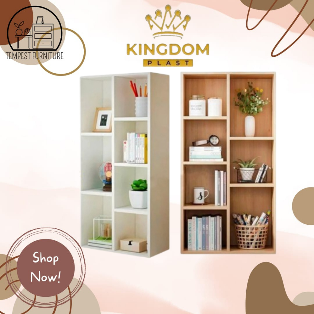 Jual [READY STOCK] KINGDOM PANEL RAK SERBAGUNA KAYU / RAK BUKU / RAK ...