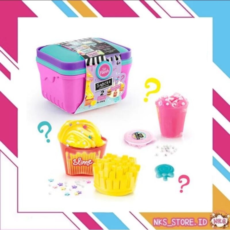 Jual Canal Toys Slimelicious Mini Market Basket Mainan Slime Kreatif ...