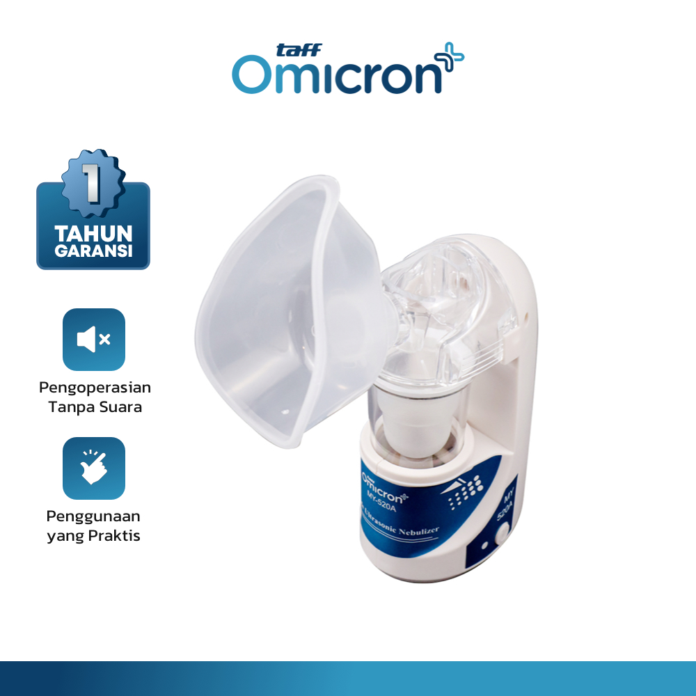 Jual TaffOmicron Alat Terapi Pernapasan Ultrasonic Inhale Nebulizer - MY-520A | Shopee Indonesia