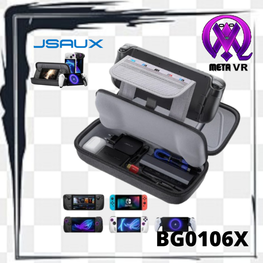 Jual JSAUX BG0106X Carrying Case Bag for Handheld Steam Deck / OLED ROG ...