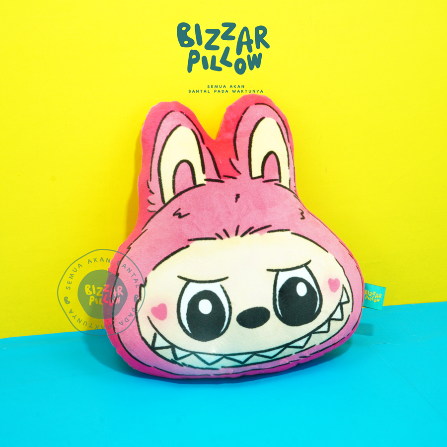 Jual Bizzarpillow Bantal Kepala Labubu The Monsters size M BZ444 ...