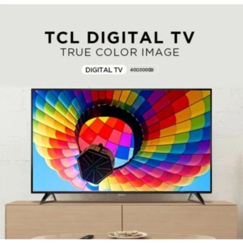 Jual TCL TV LED 40 INCH 40D3000B DIGITAL TV | Shopee Indonesia