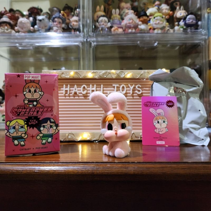 Jual POP MART CRYBABY Powerpuff Girls - Bunny Blossom [READY STOCK ...