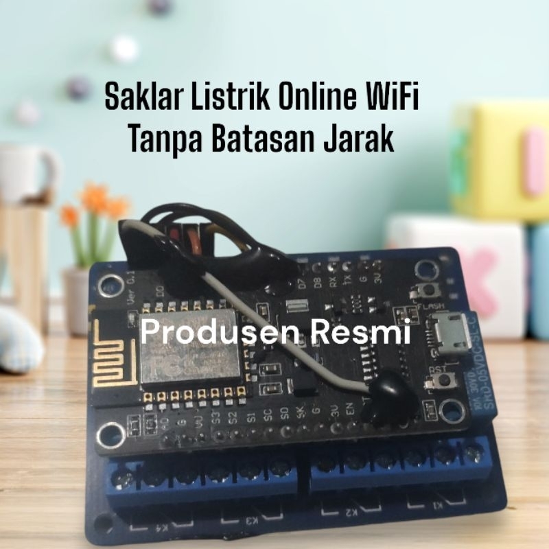 Jual Saklar online wifi tanpa batasan jarak smarthome / Saklar listrik ...