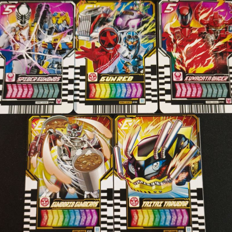 Jual Super Sentai x Kamen Rider Chemy Card (Recast) Kustom Kamen Rider ...