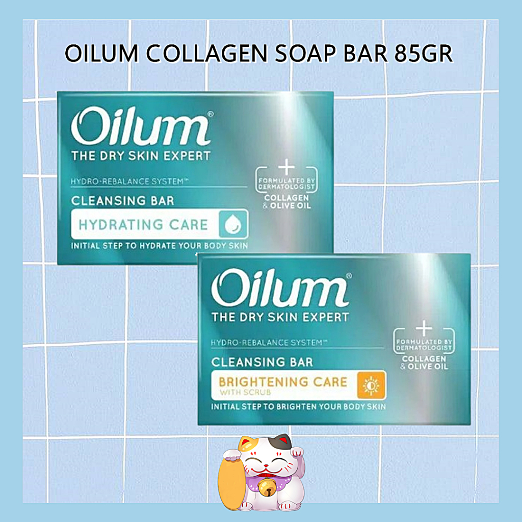 Jual OILUM Sabun Collagen Bar 85gr / Sabun Mandi Batang Cleansing Bar ...