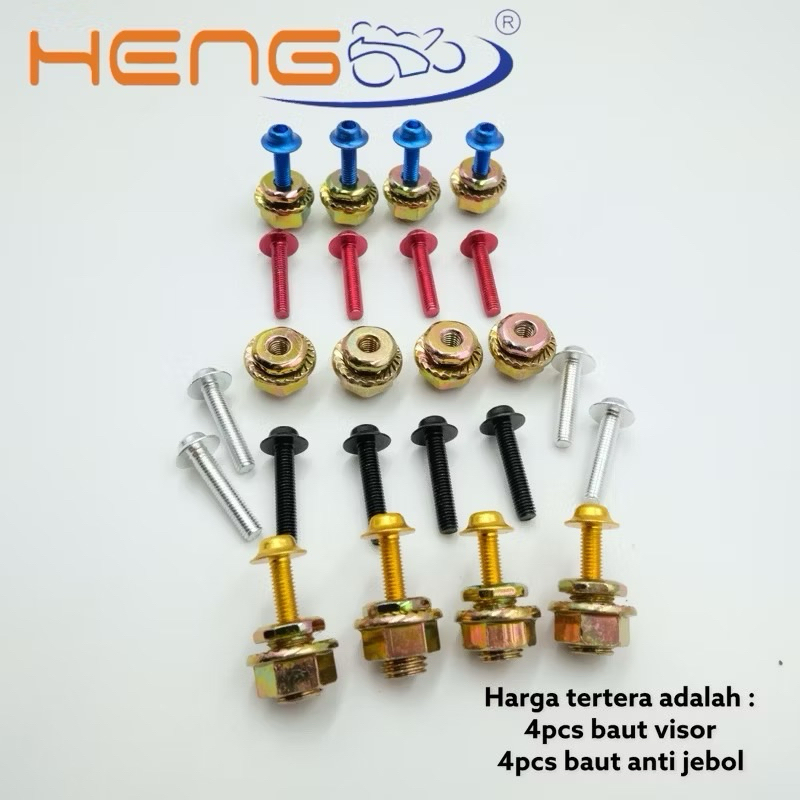 Jual BAUT VISOR BAUT WINSIELD MUR VISOR CNC PLUS ANTI JEBOL NMAX OLD ...