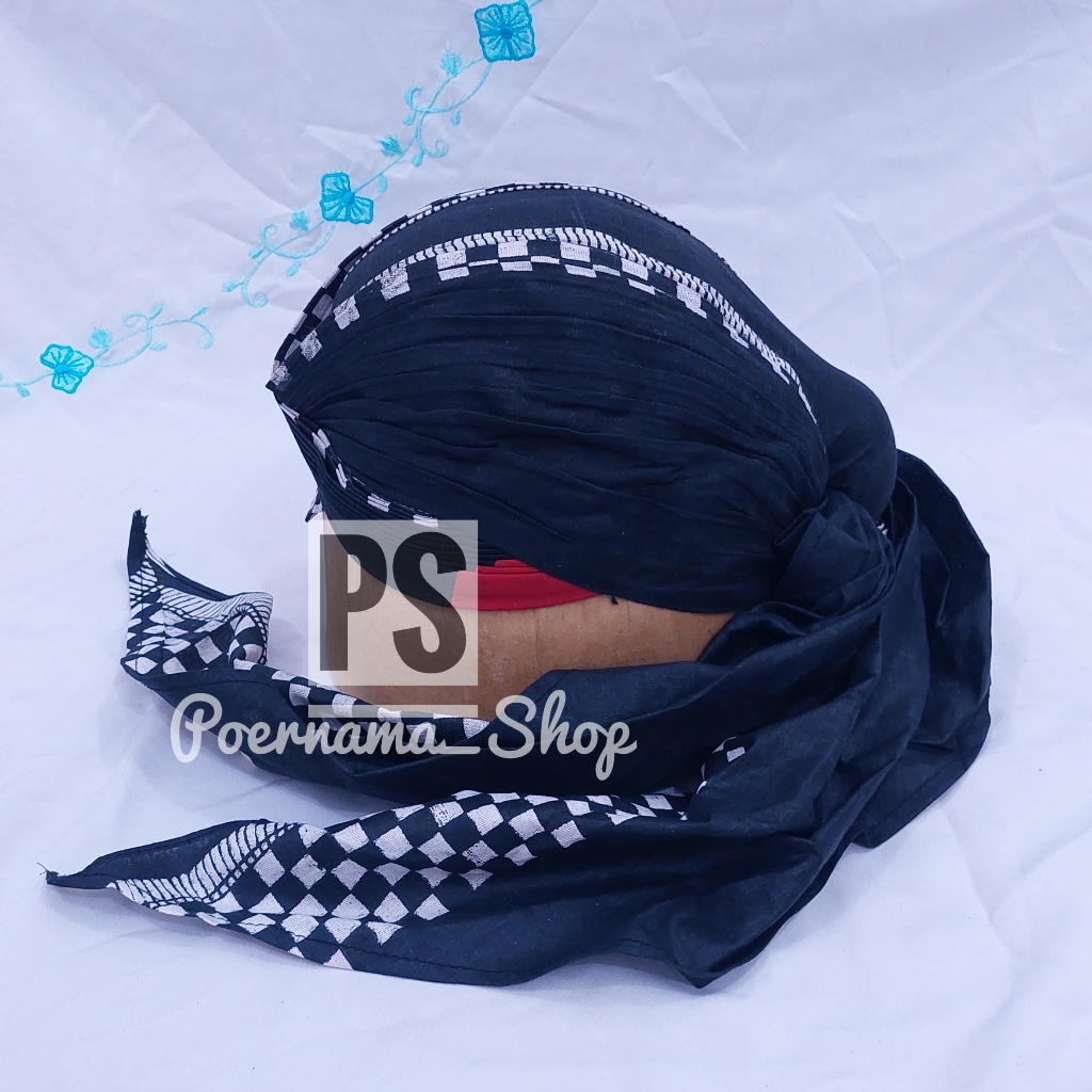 Jual REALPICT BLANGKON JOGJA LIPAT MOTIF CATUR PUTIH DEWASA MODEL ...