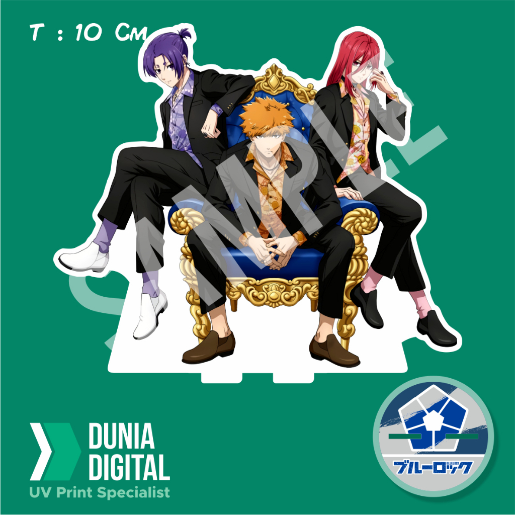 Jual Blue Lock Casual Pack C standee akrilik | seishiro nagi meguru ...