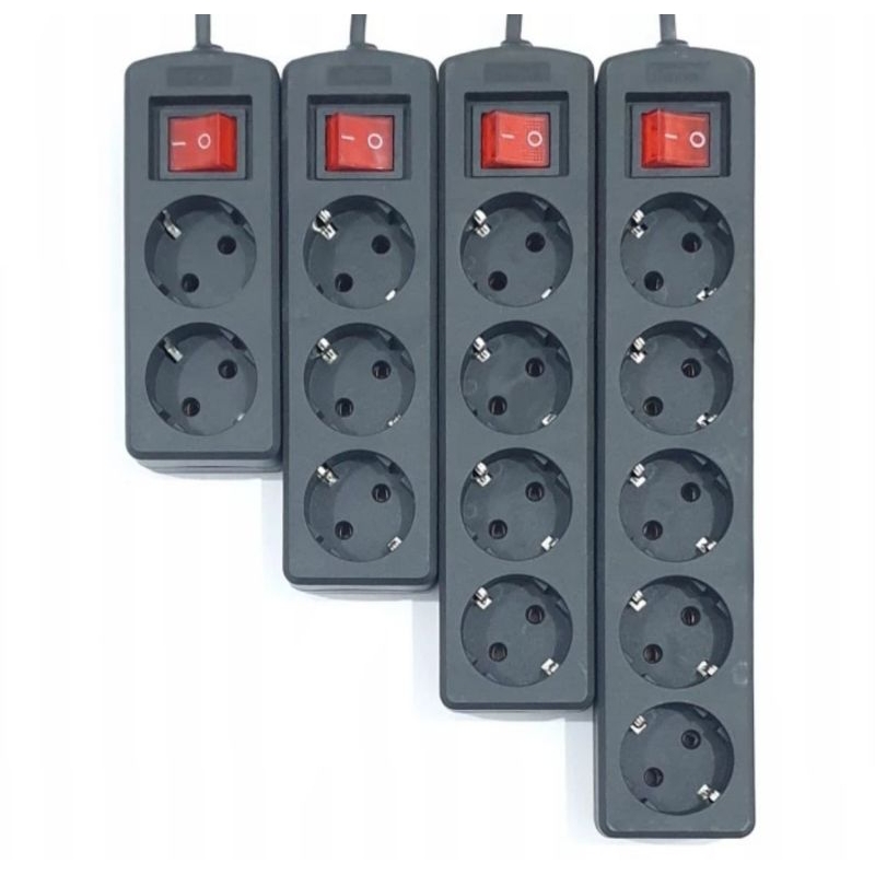 Jual Myvo BLACK SERIES 2L 3L 4L 5L Stop Kontak Arde Switch Lampu Plus ...