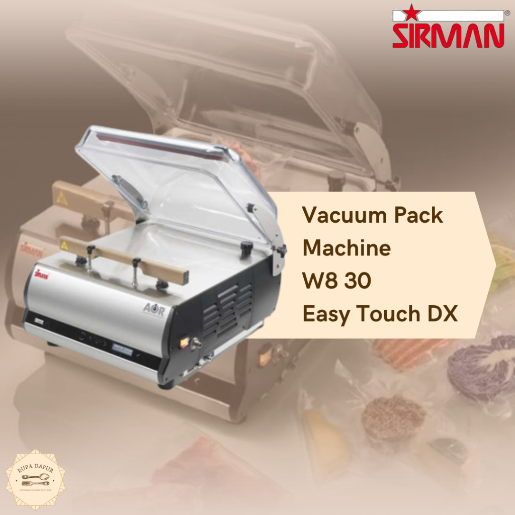 Jual Preparation Line Sirman Vacuum Pack Machine W8 30 Easy Touch DX ...
