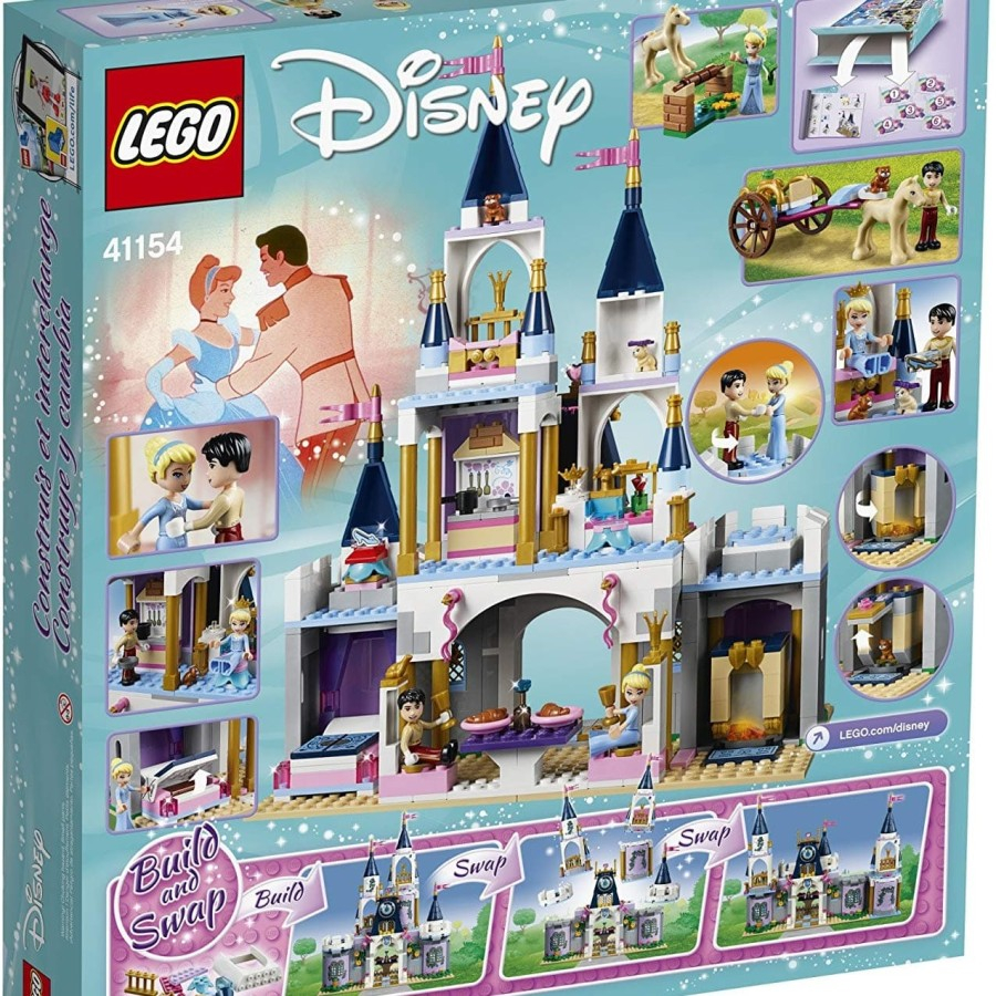 Jual LEGO Disney Princess Cinderella's Dream Castle 41154 Building Kit ...